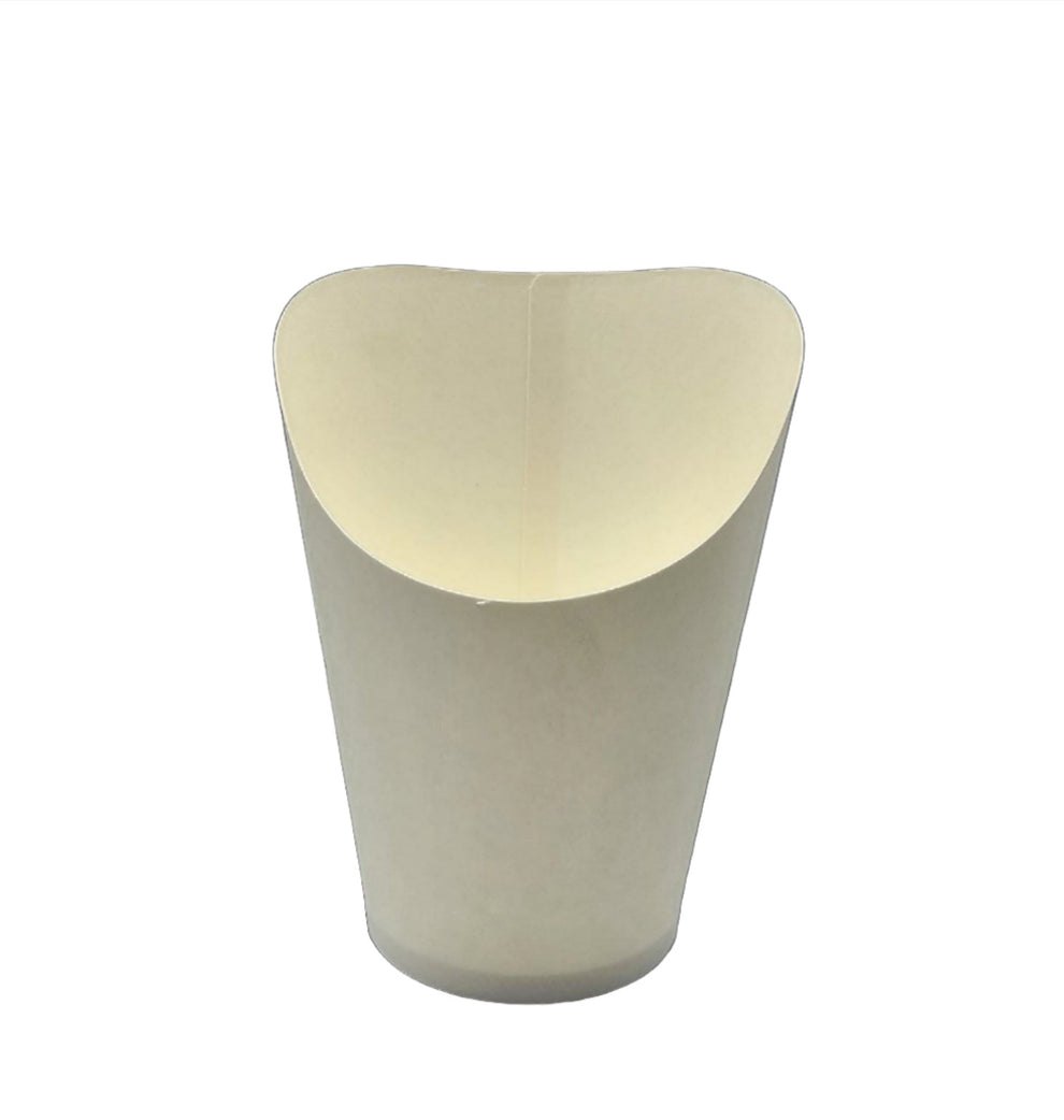 Hot Chip Cup Small 12oz White (1000) – Fleurieu Food Services